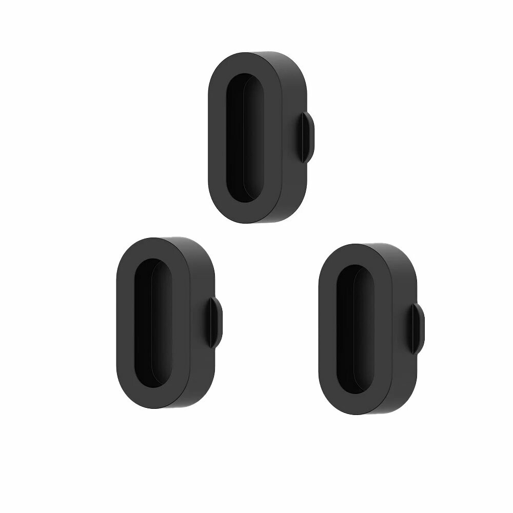 Силиконовые крышки для Garmin - черный (3шт)