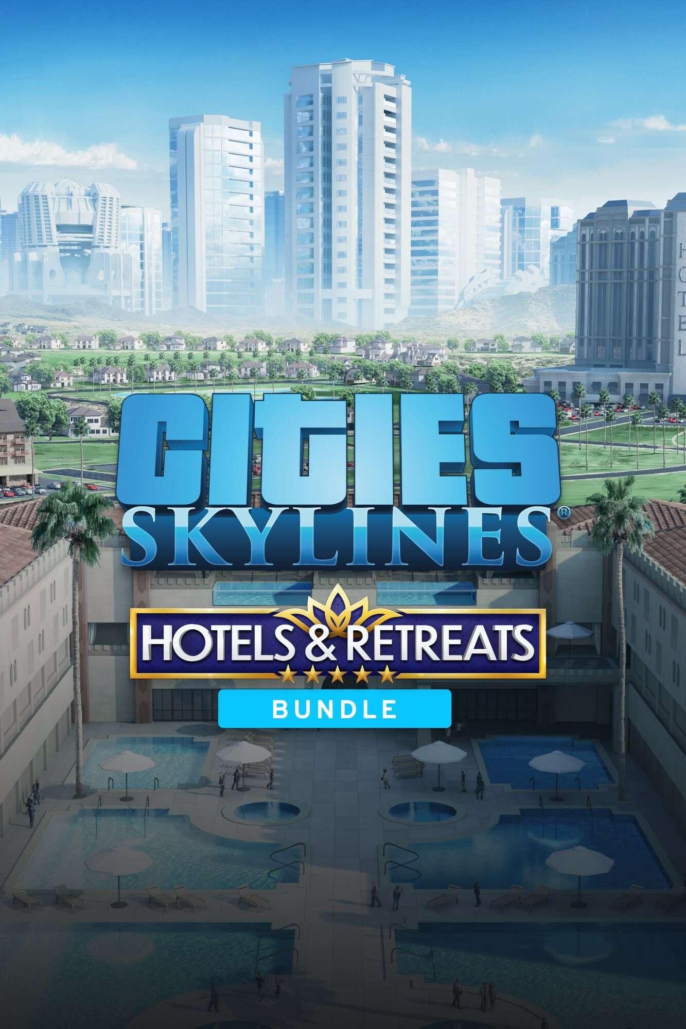 Cities: Skylines - Hotels & Retreats Bundle — дополнение (DLC) для Xbox / Microsoft Store · Xbox · цифровой ключ · нужна базовая игра