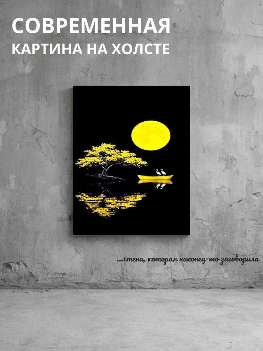 Картина на холсте Природный пейзаж 30x40 см