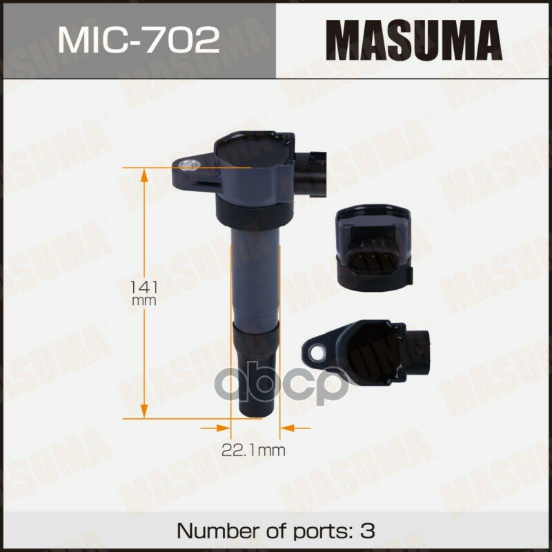 Катушка зажигания Masuma арт. MIC-702