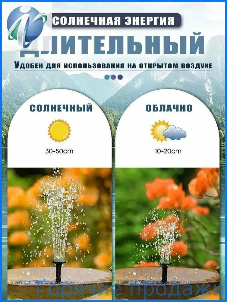 Фонтан садовый — фото 1
