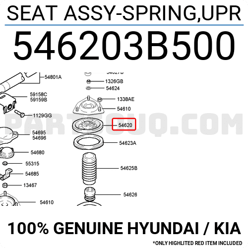 Седло пружины подвески / SEAT ASSY-SPRIN