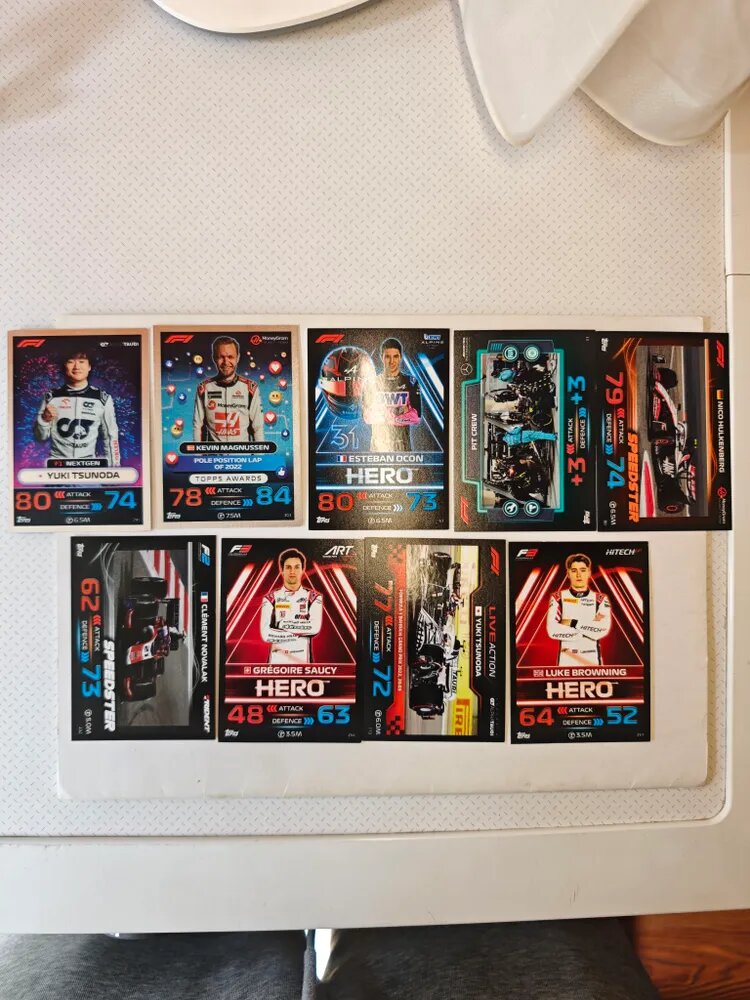 Набор коллекционных карточек Topps 2024 Turbo Attax