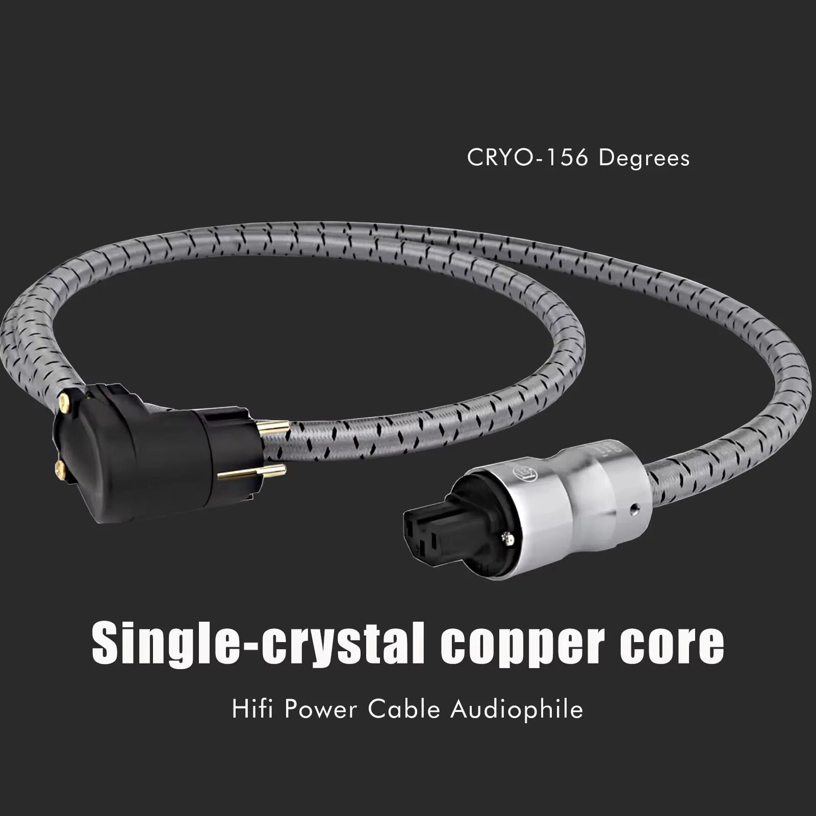 Preffair CRYO-156 кабель питания для усилителя EU version plug, 0.5m