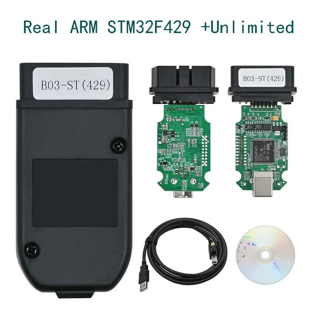 Для VAG Real ARM STM32F429 HEX V2 V23.3.1 Unlimited Vins Автомобильный диагностический сканер Инструмент для VW AUDI Skoda Seat