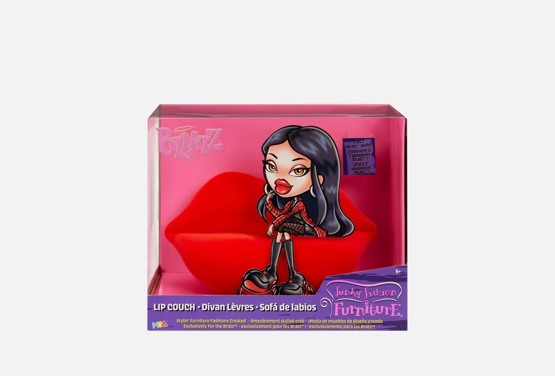 Bratz Диван в форме губ для кукол Игровой набор 1 шт