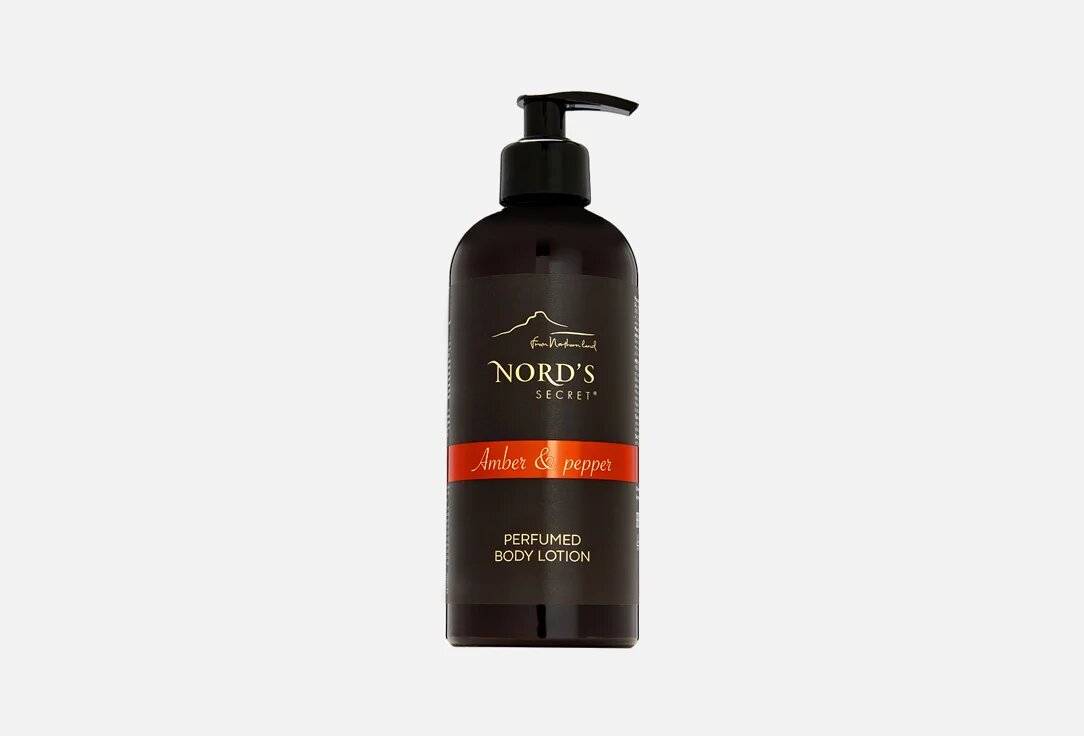 NORDS SECRET Perfumed Lotion Amber & Pepper Парфюмированный лосьон для тела и рук 400 мл