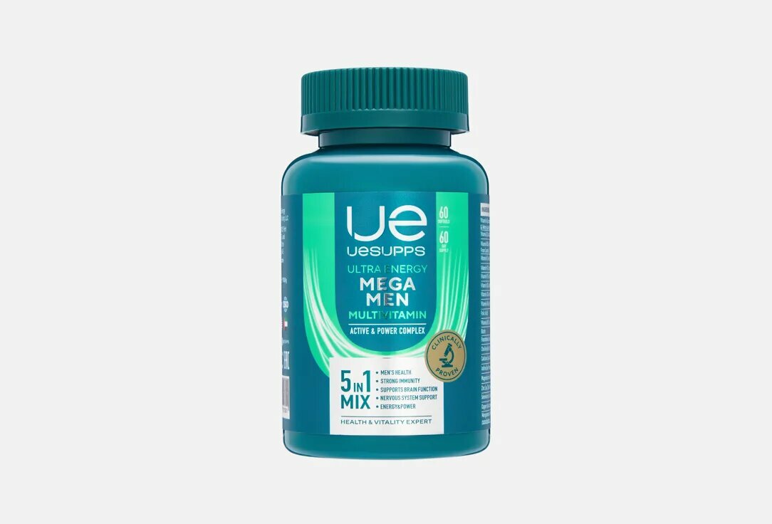Uesupps Men Multivitamin в капсулах БАД для мужского здоровья 60 шт
