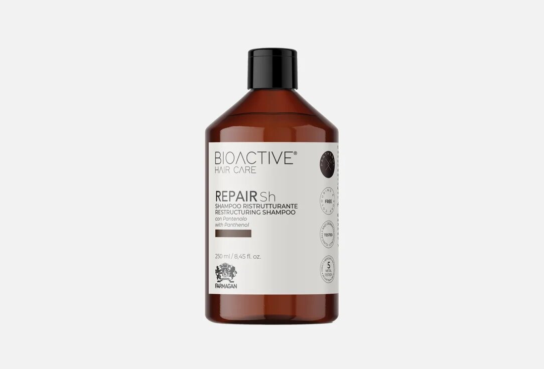 Farmagan BIOACTIVE HAIR CARE Восстанавливающий шампунь для волос 250 мл
