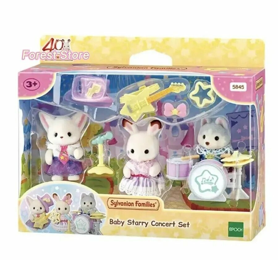 Набор фигурок "Звездный концерт малышей" Sylvanian Families