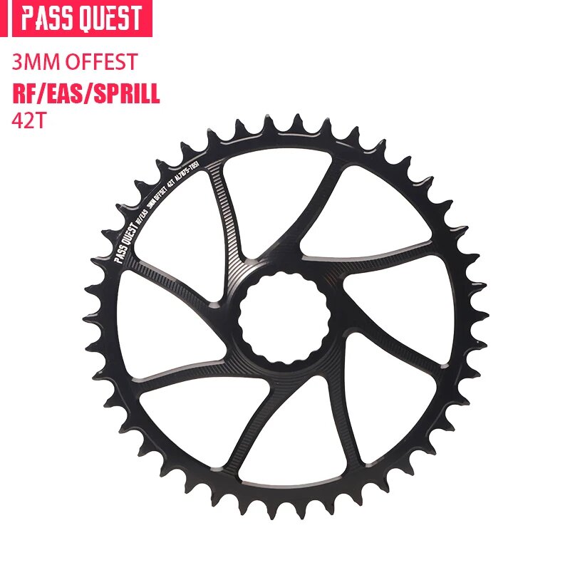 Звездочка Race Face Easton Direct Mount 40-54 зубьев черная
