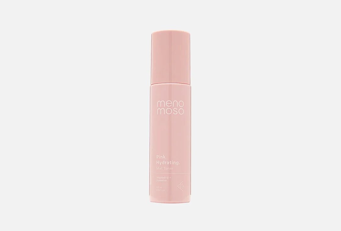 MENOMOSO Pink Hydrating Тонер-мист для сияния кожи лица 100мл