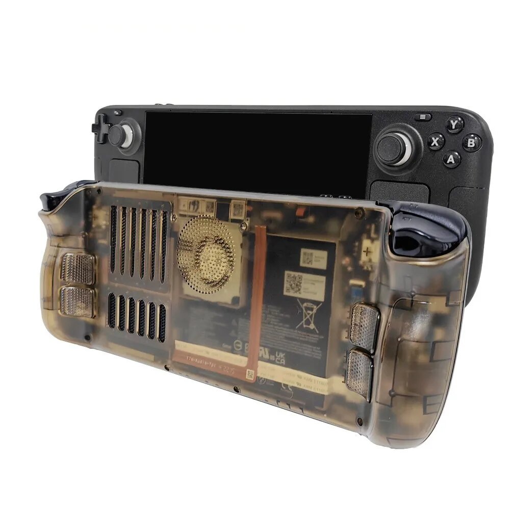Прозрачная охлаждающая крышка для Steam Deck OLED Коричневый, Brown