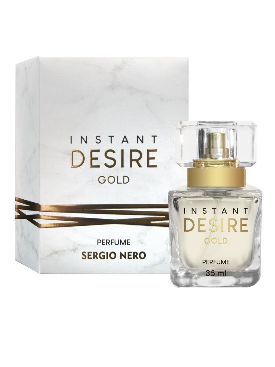 Sergio Nero Вода парфюмерная Instant Desire Gold 35 мл