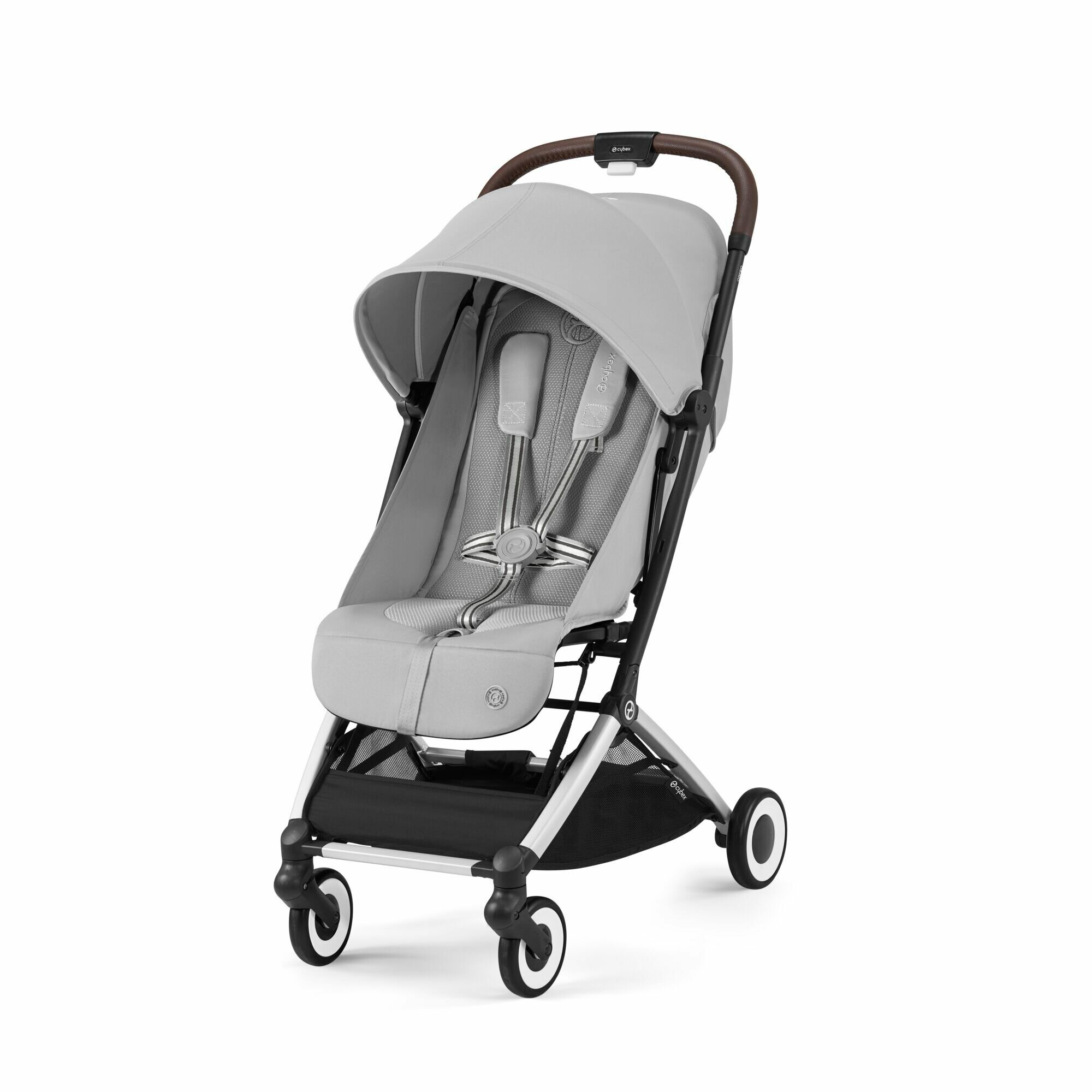 Cybex компактная прогулочная коляска Orfeo (Fog Grey с дождевиком и бампером)
