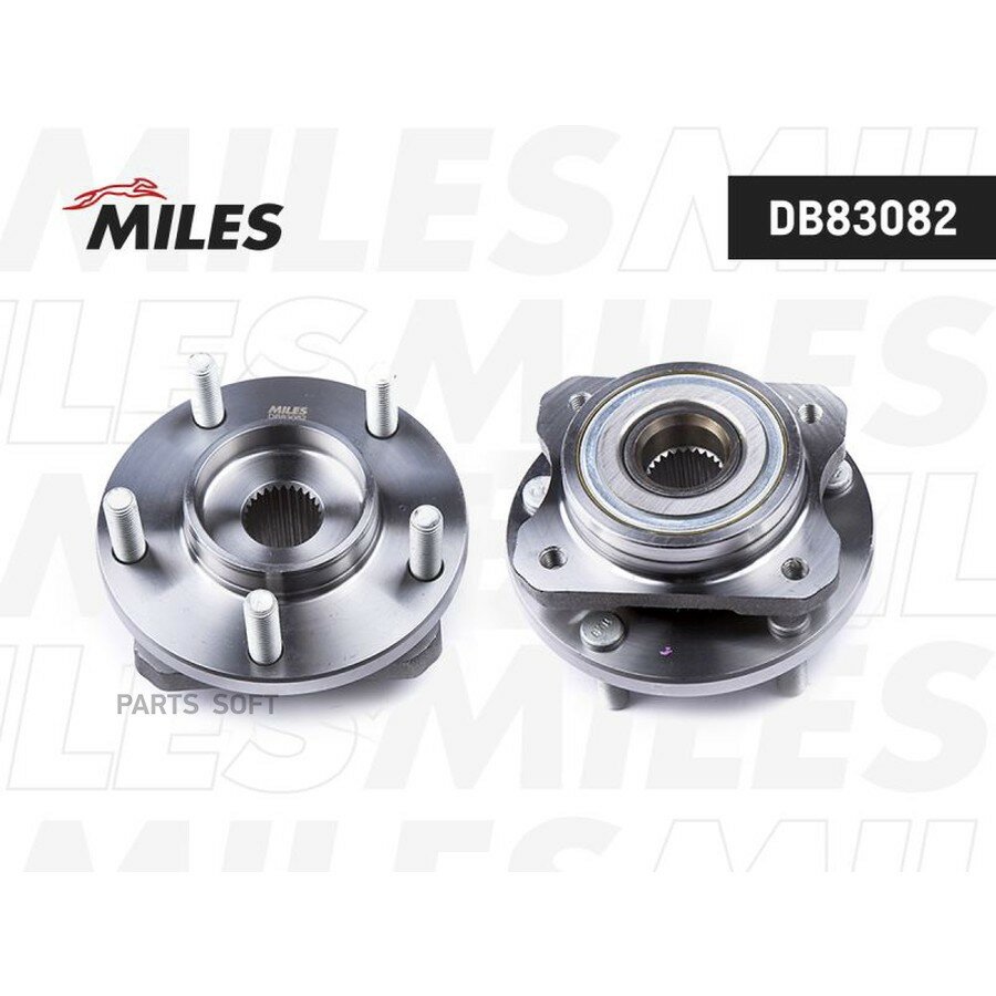 Ступица с подшипником CHRYSLER VOYAGER III-IV/DODGE CARAVAN III-IV 95-08 пер. MILES DB83082