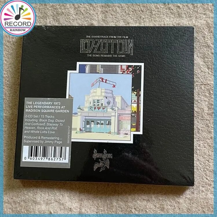Led Zeppelin The Song Remains The Same 2CD Совершенно новый Запечатанный Альбом