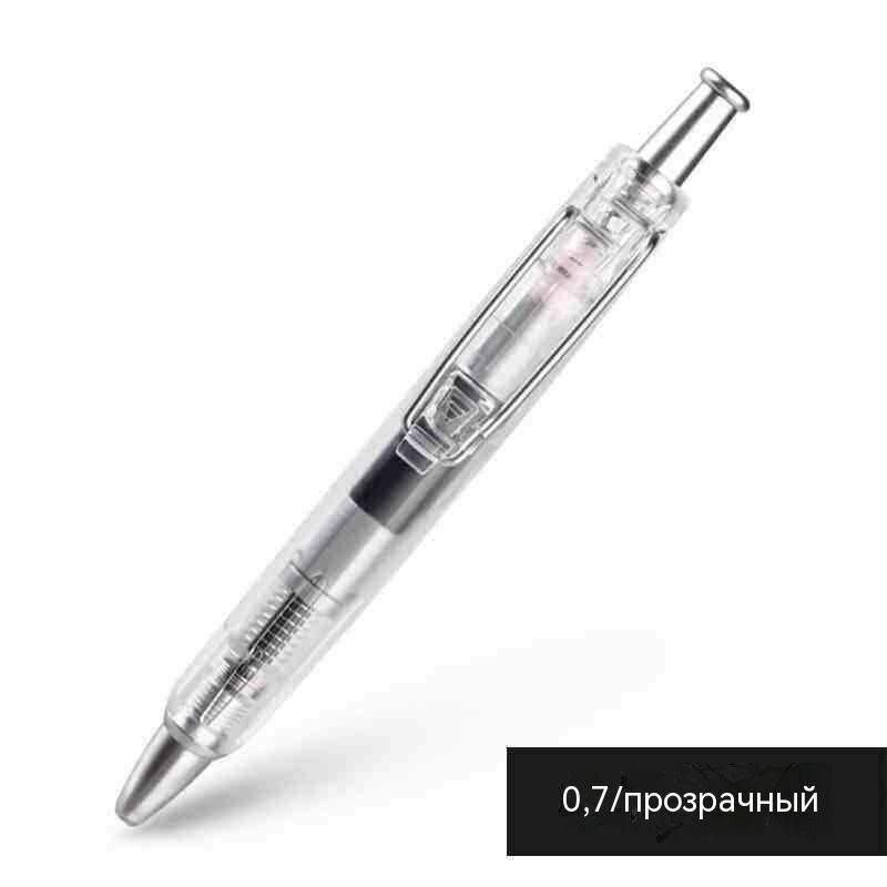 Шариковая ручка Tombow "Dragones", гелевый стержень, 0.7 мм, прозрачная