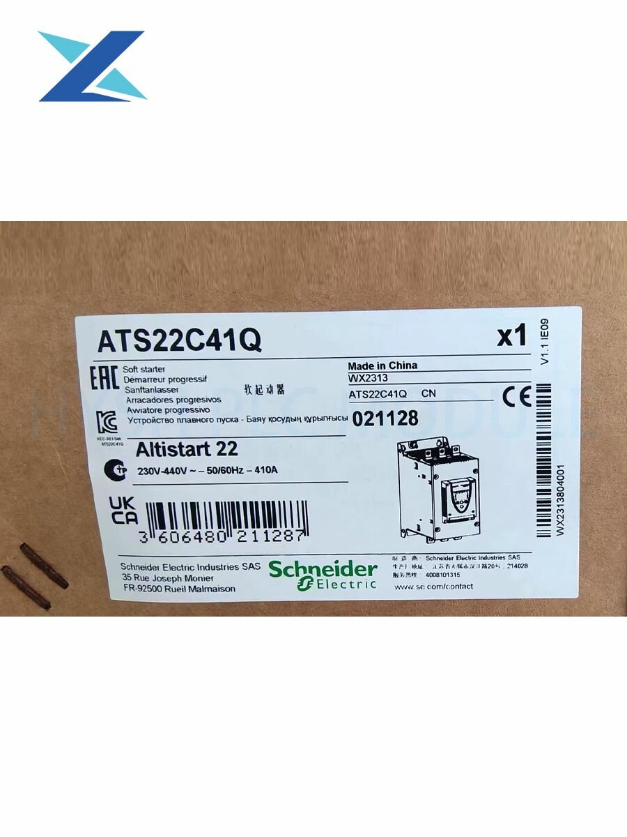 Новый Плавный пуск ATS22C41Q Altistart 22
