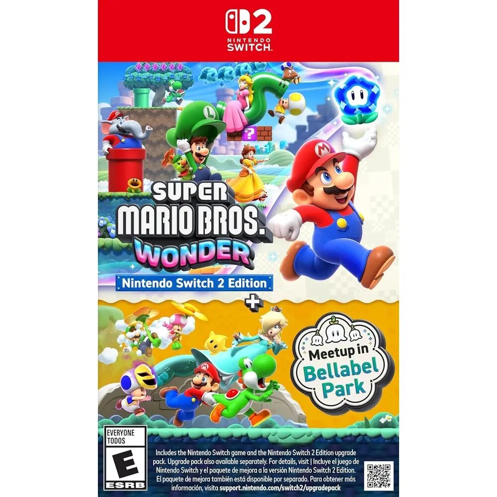 Игра Super Mario Bros. Wonder + Meetup in Bellabel Park (Nintendo Switch 2, русская версия) Nintendo EPD Blu-ray диск 3
