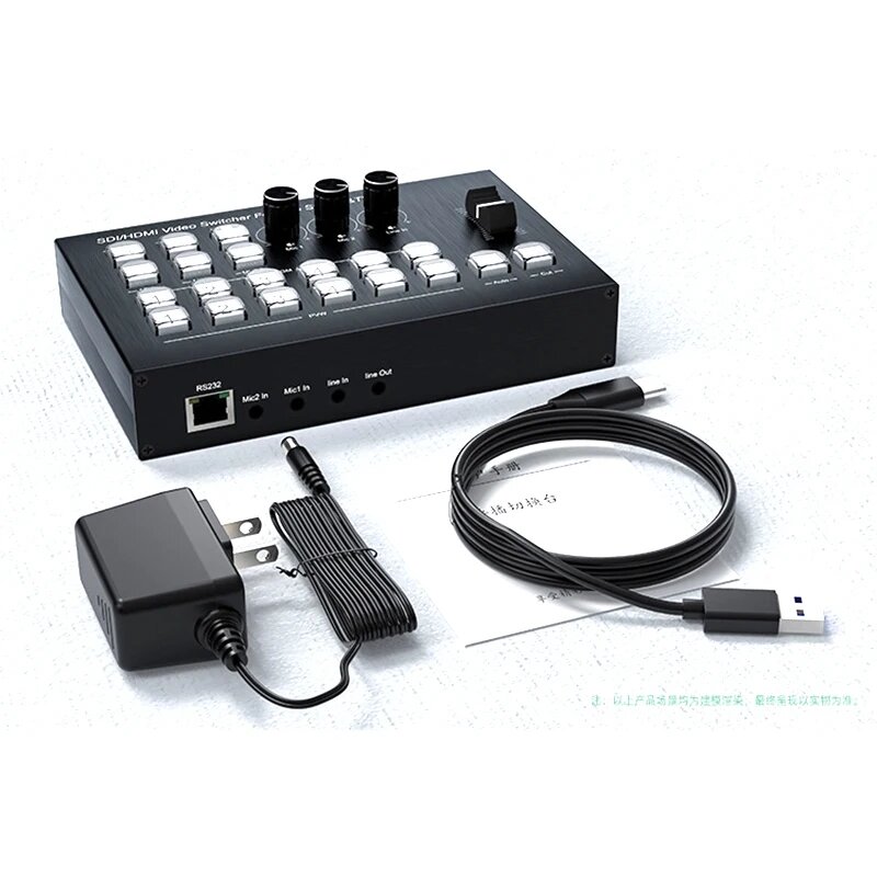 RULLZ 4-канальный HDMI видеопереключатель 4K with EU Plug