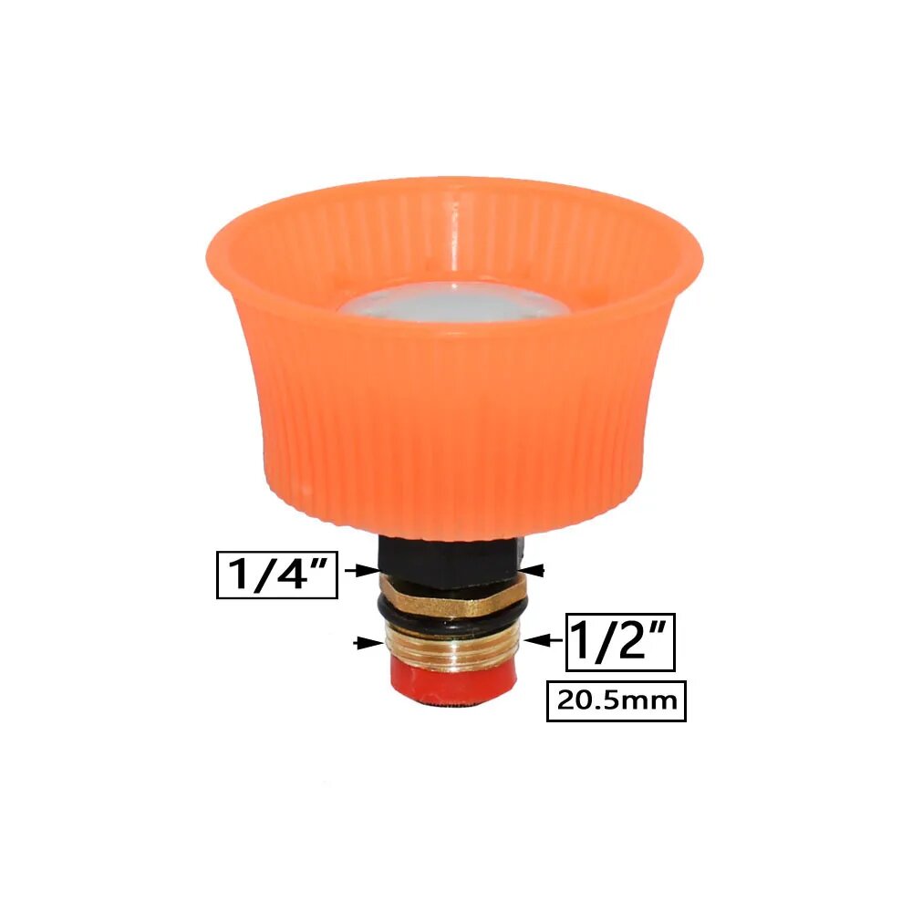 Оранжевая распылительная насадка KWZL 1/4" 1/2"