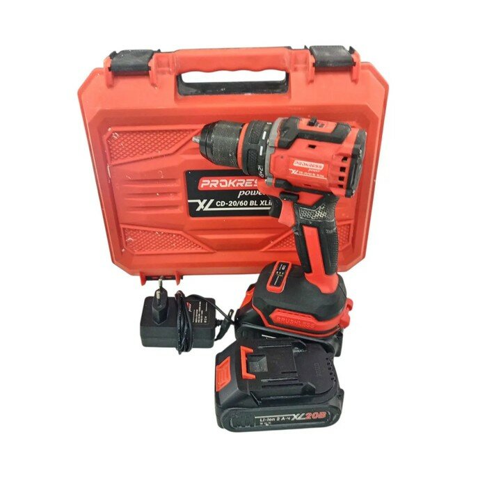 Шуруповерт Prokress cd-20\60 bl xline