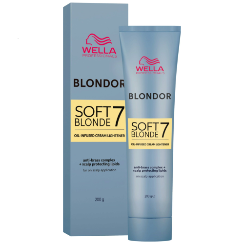 Крем для осветления Soft blonde 7 Blondor Wella professionals (200 ml)