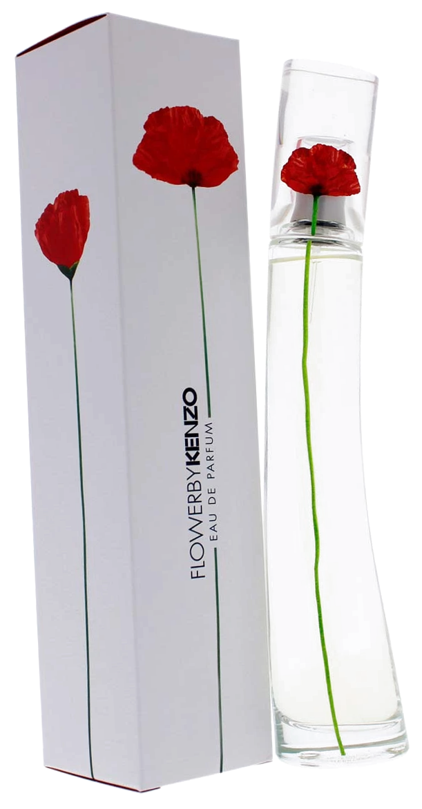 Духи Кензо Флауэр Бай Кензо 50 мл женские - Kenzo Flower By Kenzo С красным Маком На Флаконе