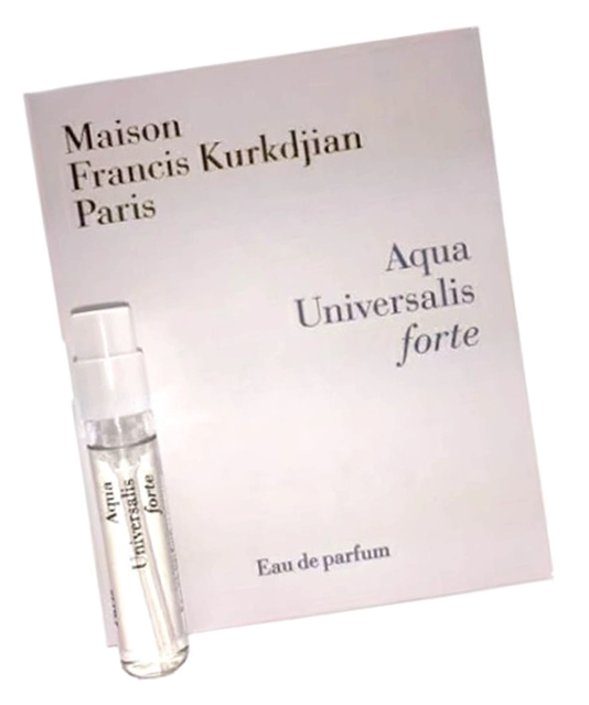 Aqua Universalis Forte parfum de Maison Francis Kurkdjian 2 мл миниатюра, для мужчин и женщин