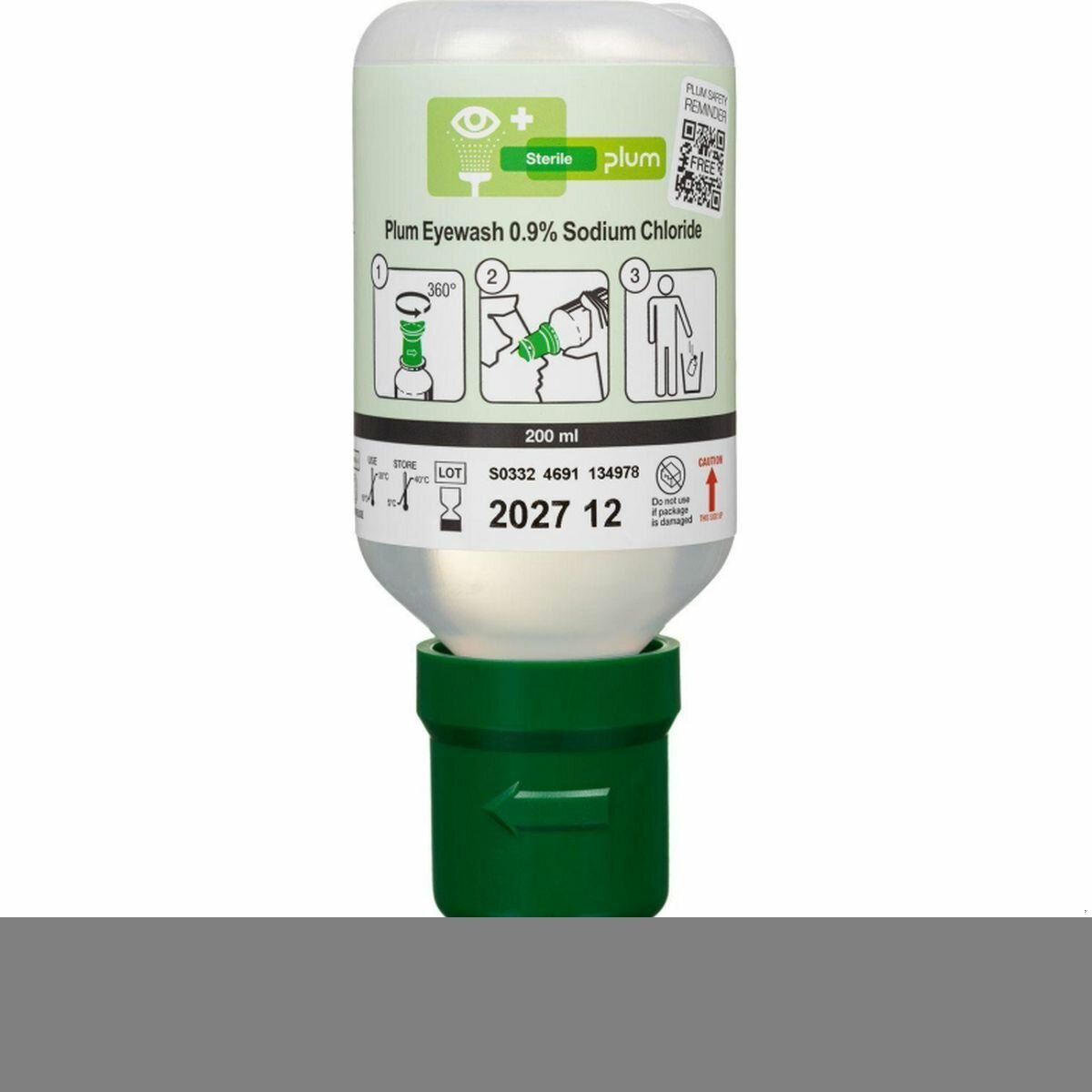 Средство для промывания глаз от инородных частиц Plum Eyewash, 200мл (1787083)