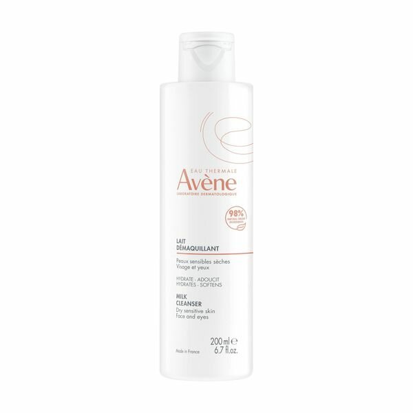 Молочко мягкое очищающее для сухой кожи Avene/Авен 200мл