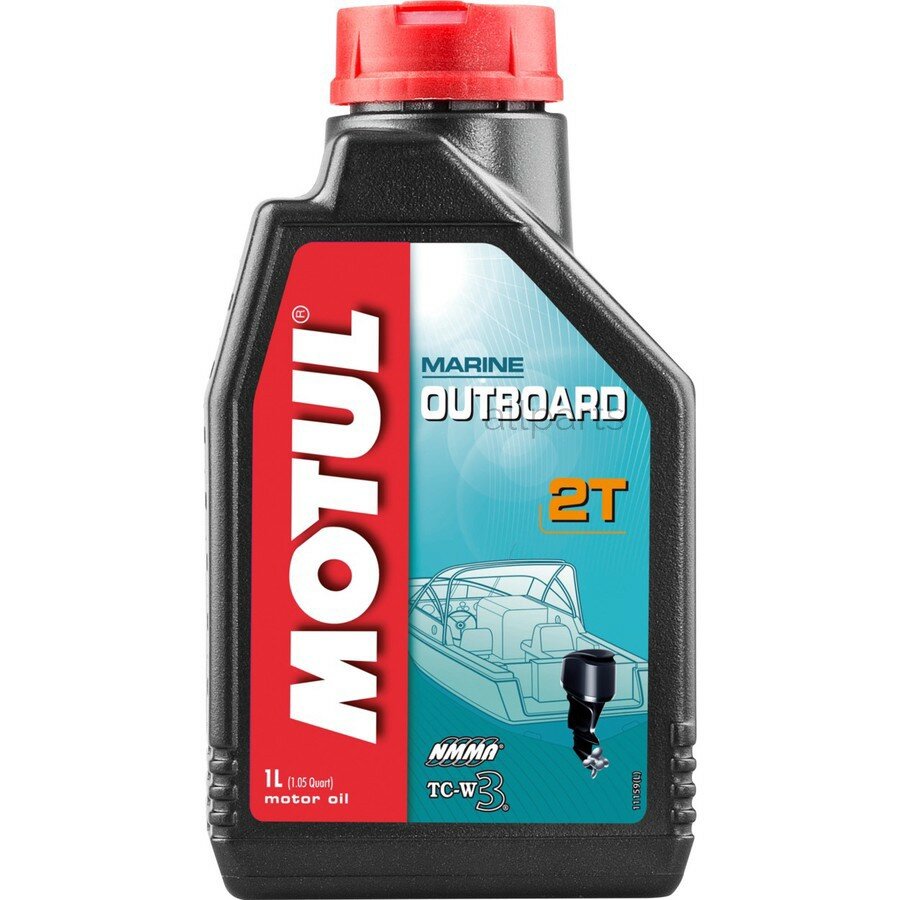 MOTUL '102788 Motul 2T Outboard Tech 1L