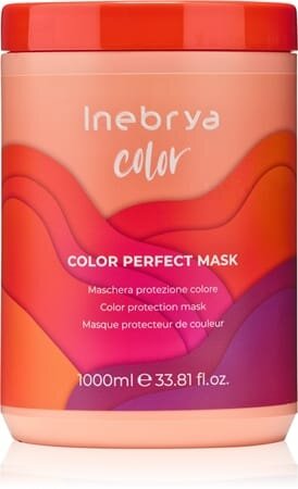 Маска для волос inebrya color perfect mask, для женщин, 1000 мл