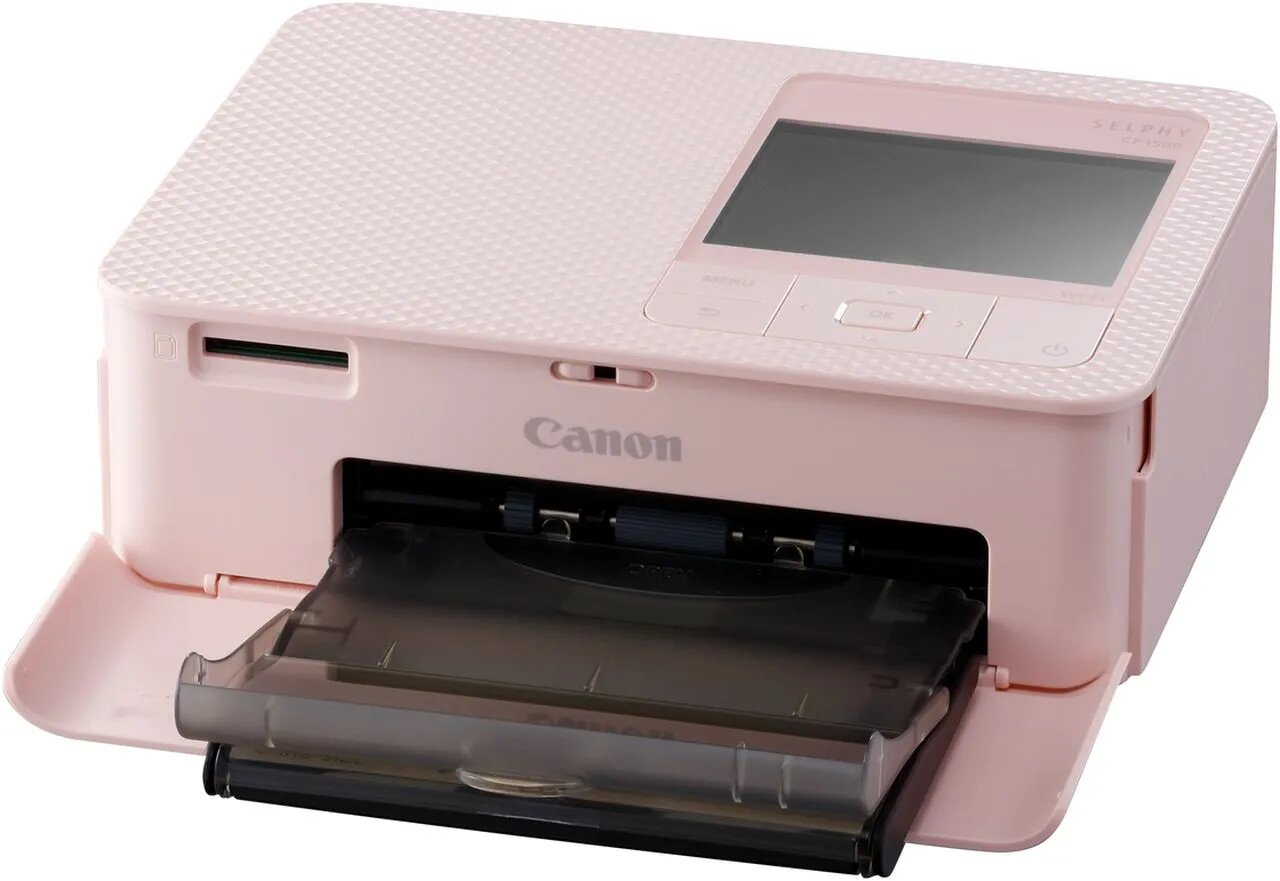 Фотопринтер Canon Selphy CP1500 Wi-Fi печать через смартфон, Pink（Без фотобумаги и цветной ленты）
