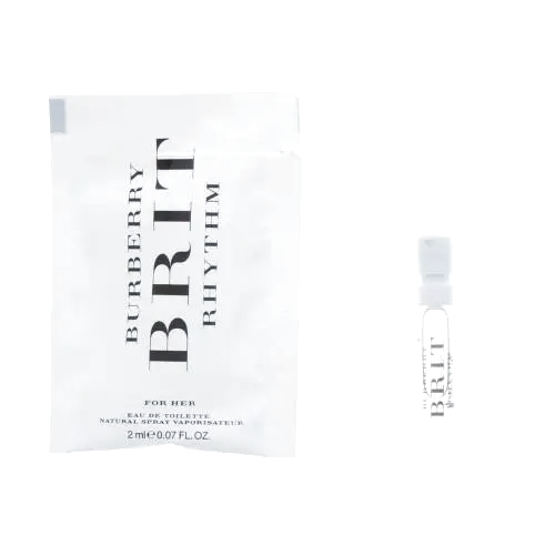 Женский парфюм Burberry Brit Rhythm For Woman 2 мл пробник - Барбери Брит Ритм Фор Вумен