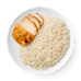 Грудка куриная с рисом, 225 граммов, 1 упаковка, пластиковый контейнер