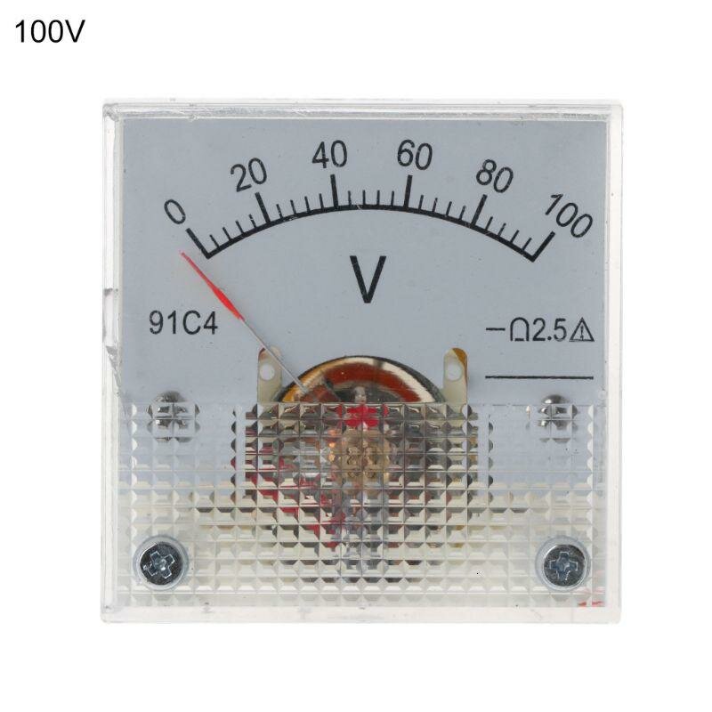 Вольтметр постоянного тока 91C4, 0-100v