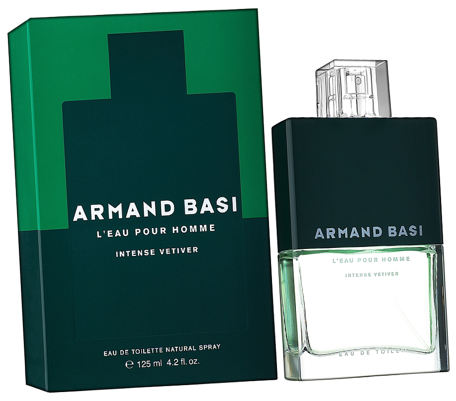 Intense Vetiver туалетная вода Armand Basi L Eau Pour Homme для мужчин 125 мл