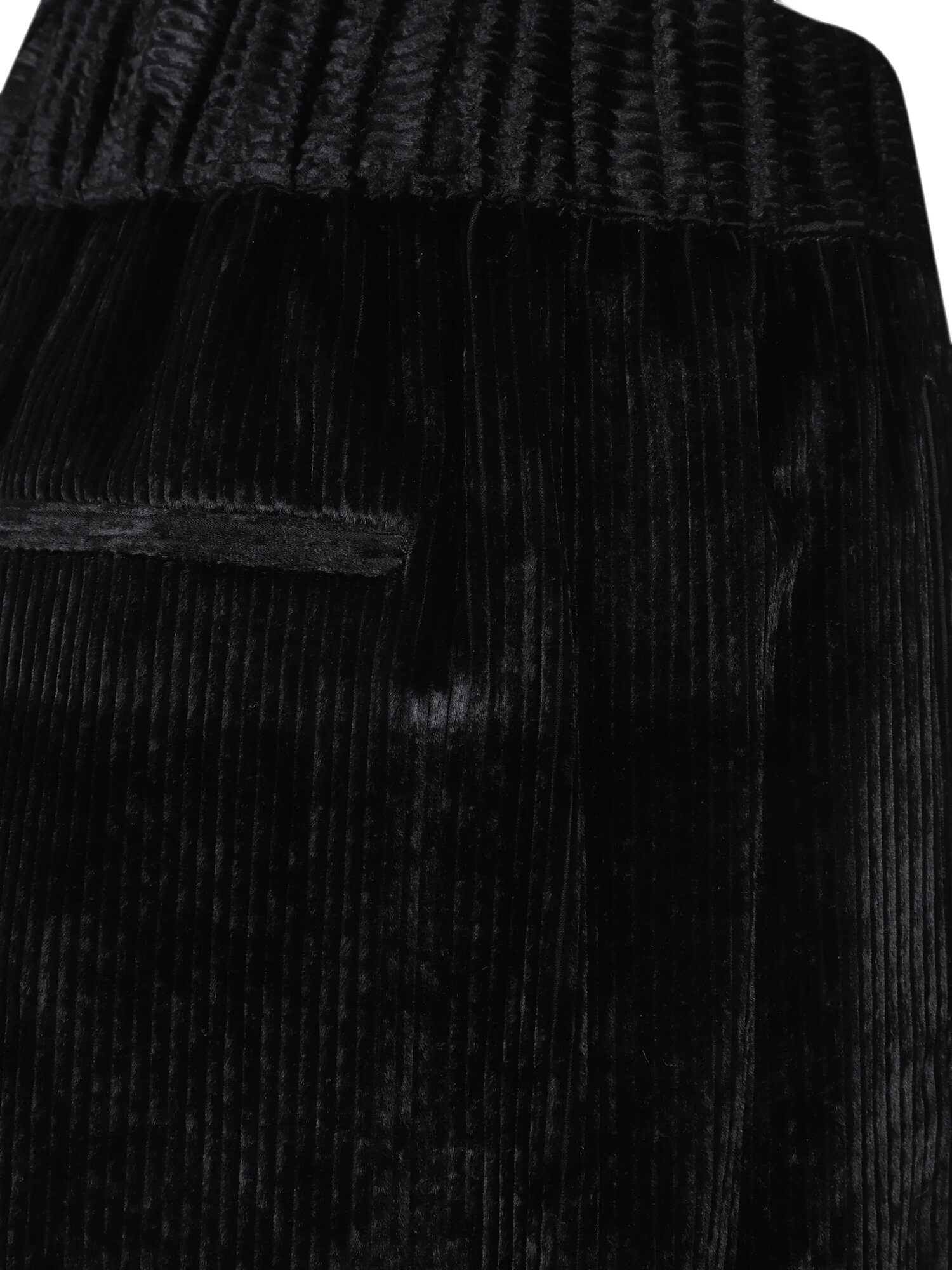 Брюки PESERICO Ribbed-knit elasticated trousers, размер 46, черный — фото 1