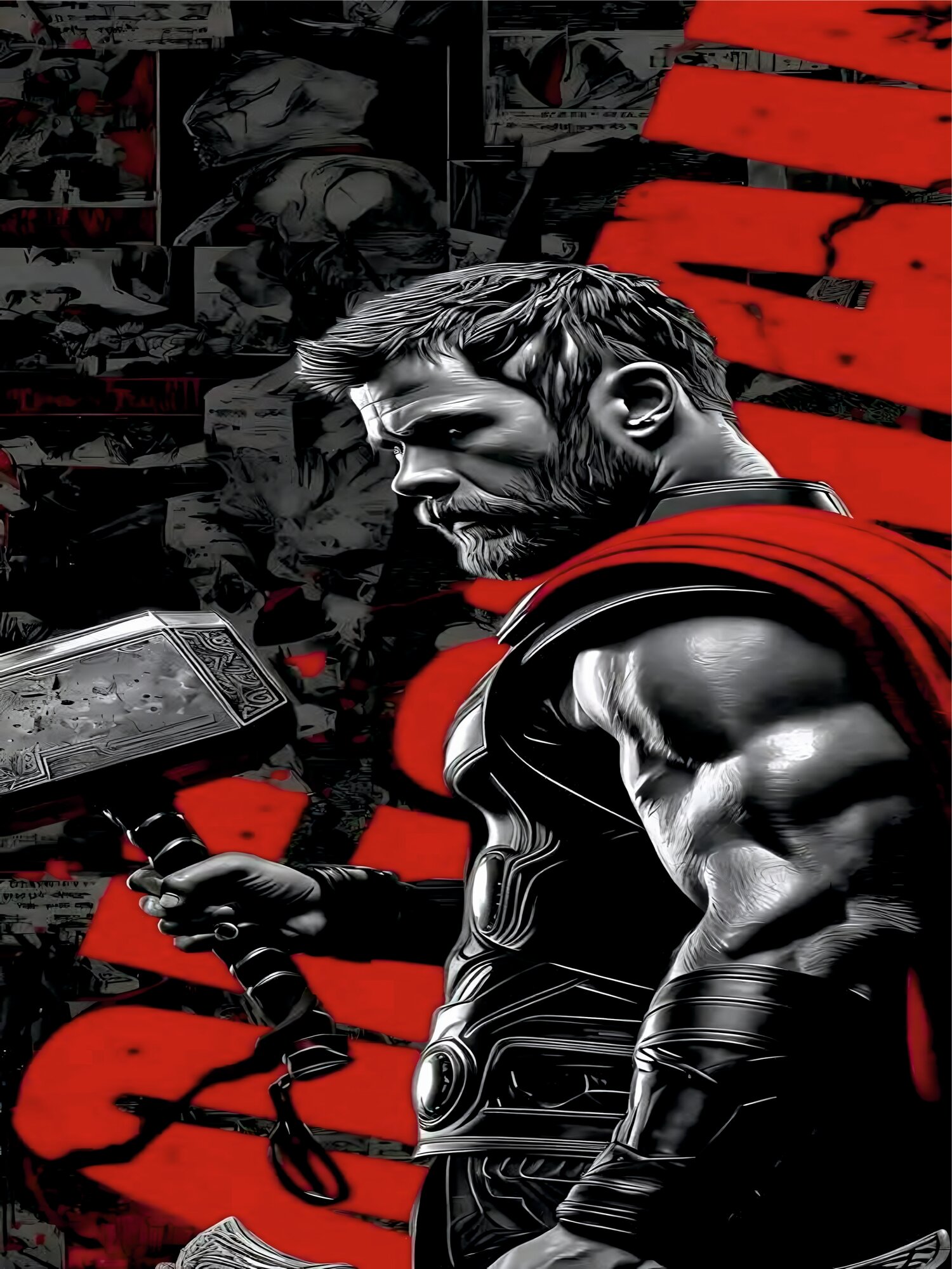 Постер А3. интерьерный "THOR" — фото 1