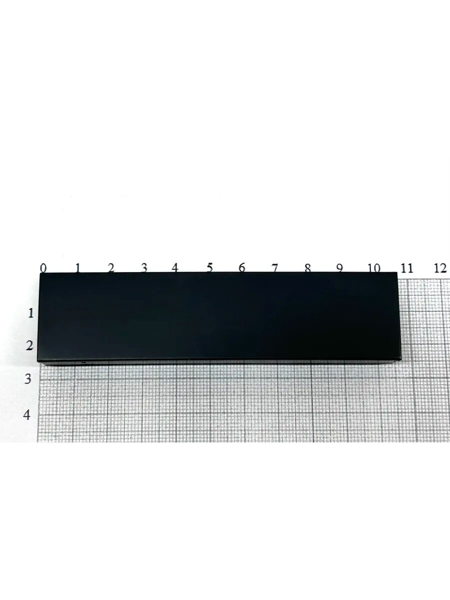 Заглушка 3.5" в слот корпуса ПК, черная