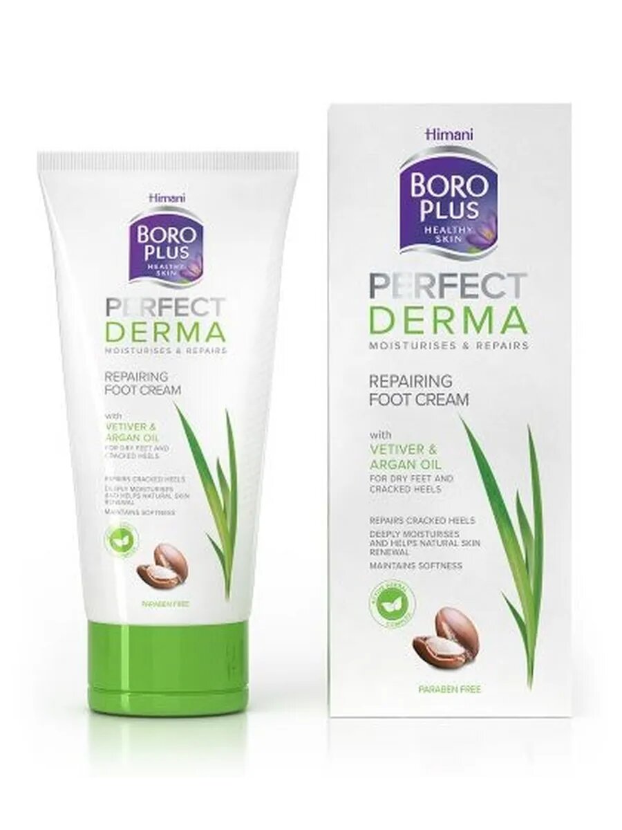 Himani boro plus боро плюс perfect derma крем для ног интенсивное восстановление 75 мл