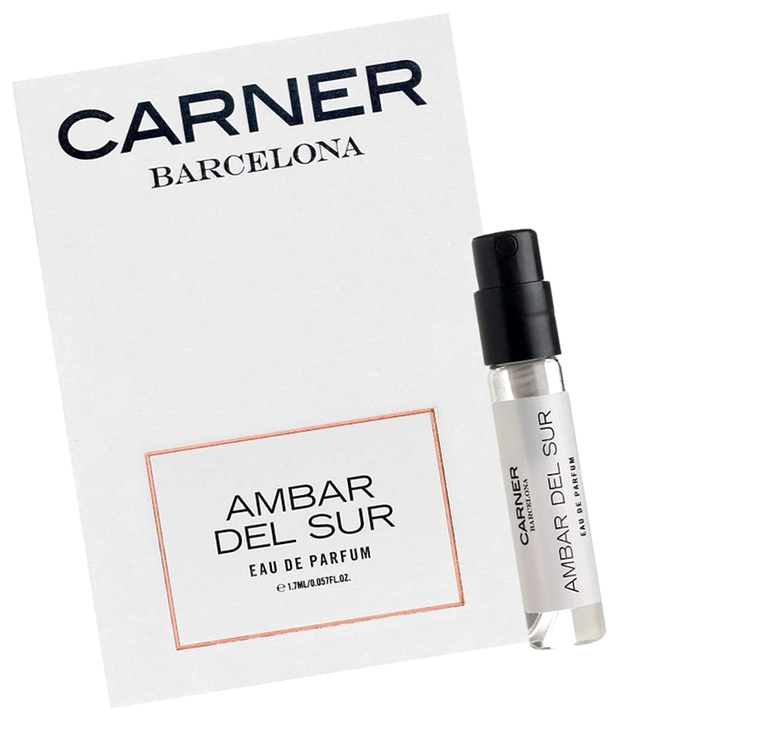 Пробник Carner Barcelona Ambar Del Sur 1.7 мл парфюмерной воды - Карнер Барселона Амбар Дель Сур для мужчин и женщин
