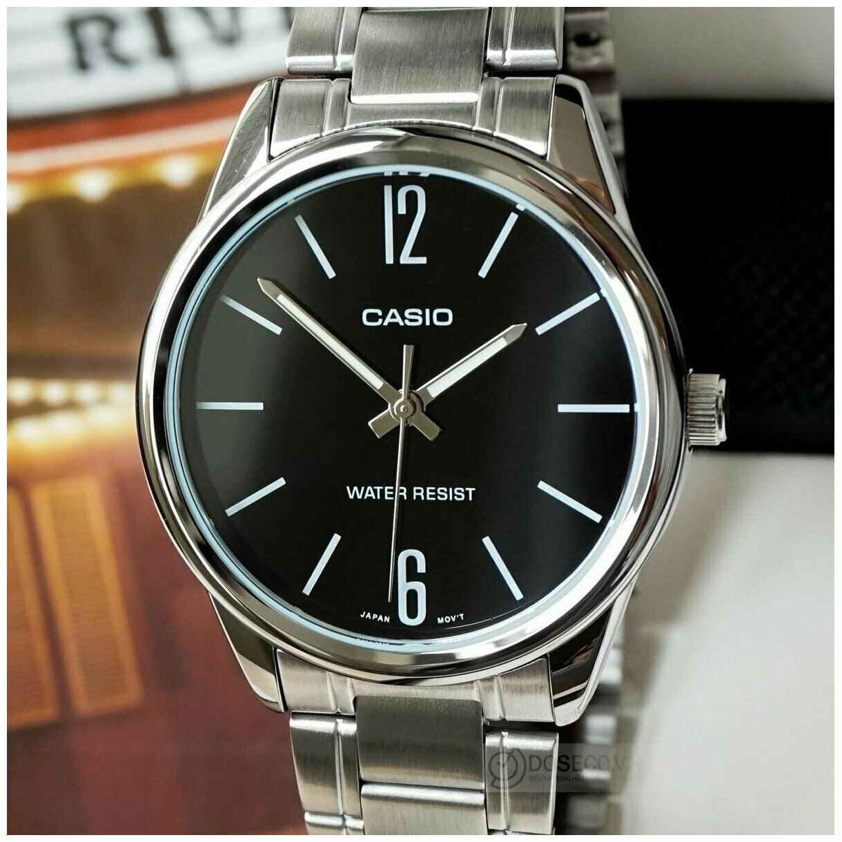 Наручные часы CASIO Collection, silver/black — фото 1