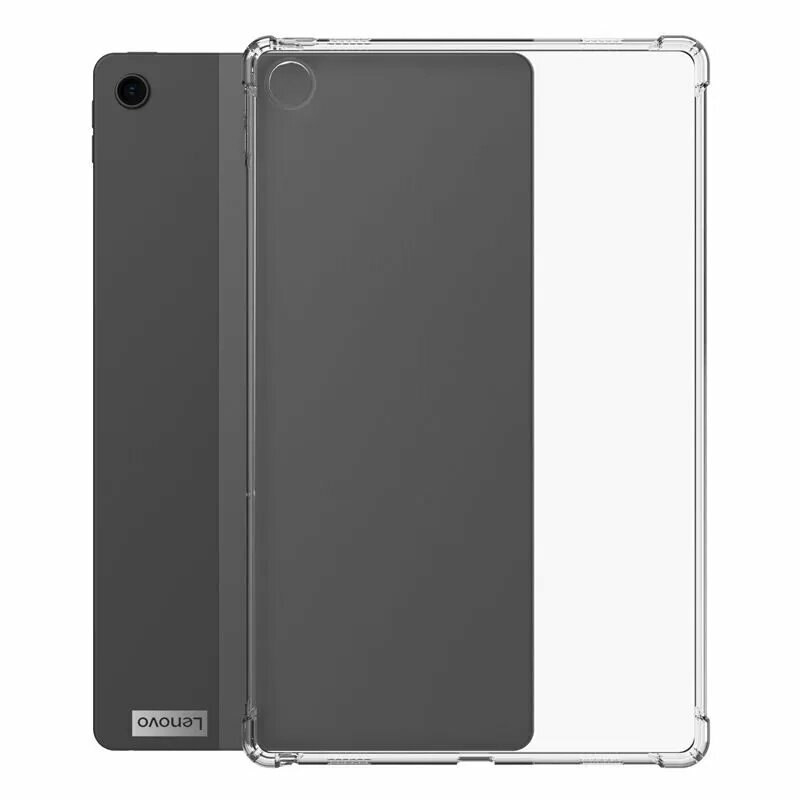 Прозрачный чехол для Lenovo XiaoXin Pad 10.6" 2022 Тонкий легкий устойчивый к царапинам силиконовая резина TPU прозрачная крышка