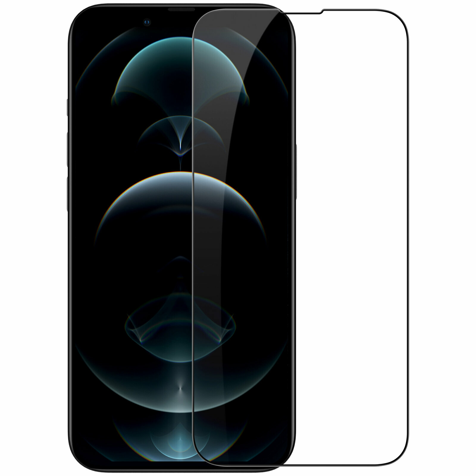 Защитное закаленное стекло от Nillkin для iPhone 13, 13 Pro, 14 и 16e, 17e, серия CP+PRO Anti-Explosion Glass Screen Protector