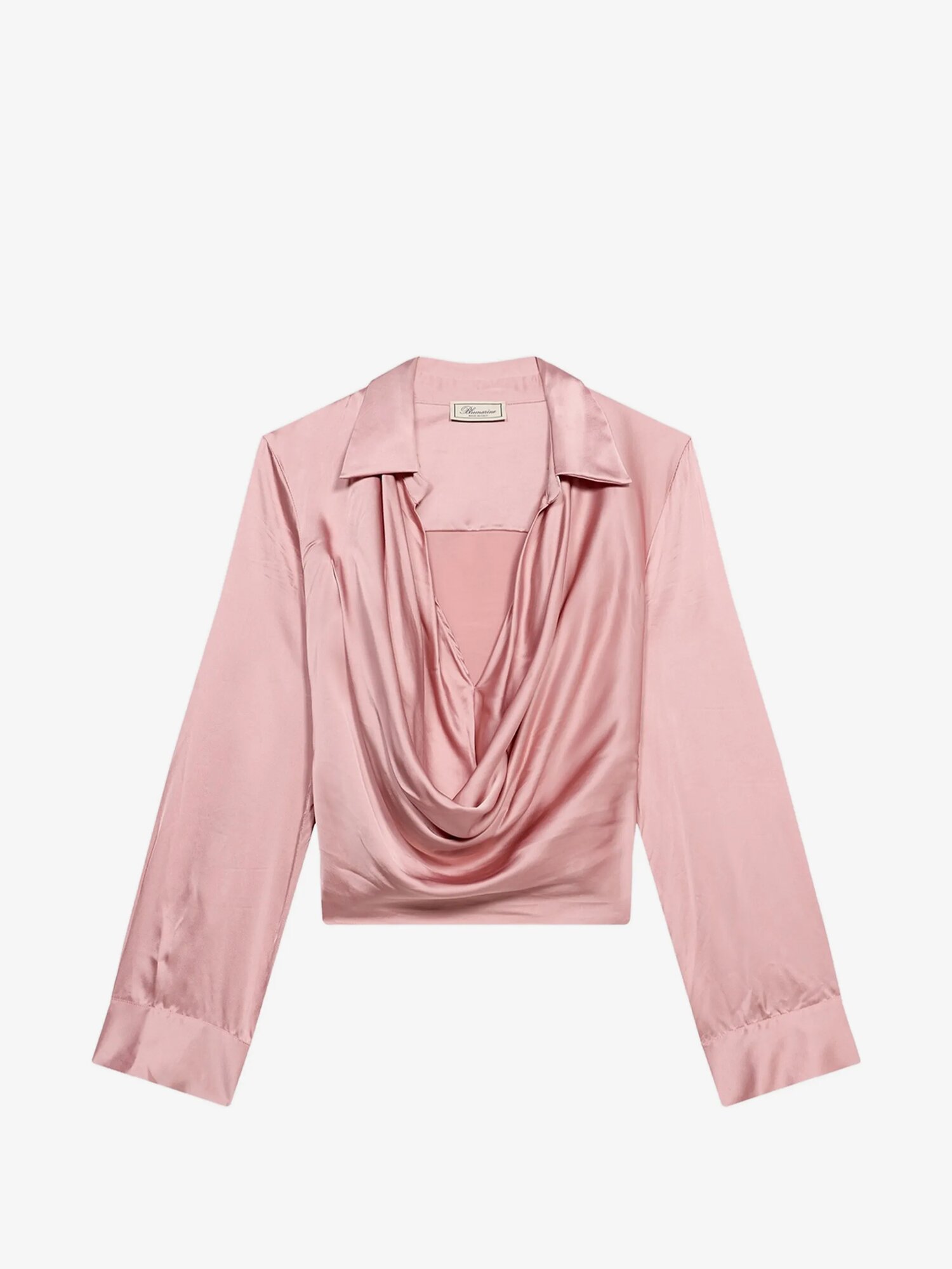 Блуза Draped satin blouse