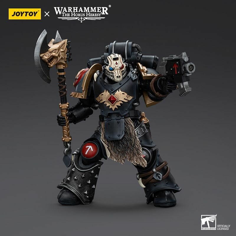JOYTOY Dark Source Warhammer Horus Ересь Deathworn Wolves Vala'ir Волчья стража 1:18 Подвижные солдаты