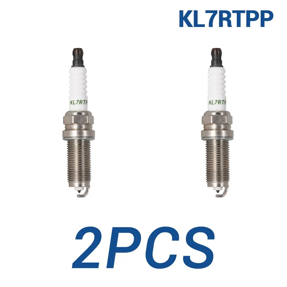 Свечи зажигания KL7RTPP, 2 шт, двойные платиновые